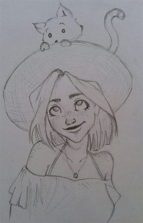 Anime Meisje Met Kort Blauw Haar