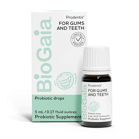 Biogaia Oral Health Probiotic Drops Promotes Healthy Gums