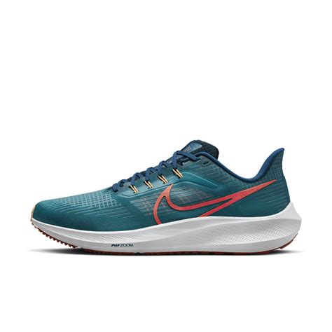 Nike Mens Pegasus 39 Road Running Shoes In Blue Modesens