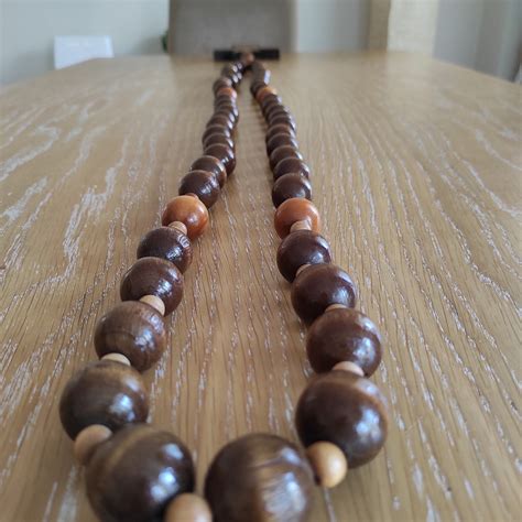 The Holy Rosary Cassock Buttons Vintage Rosary Necklace Etsy