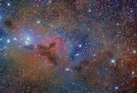 Perseus Giant Molecular Cloud With Star Nurseries Ic348 And Ngc1333