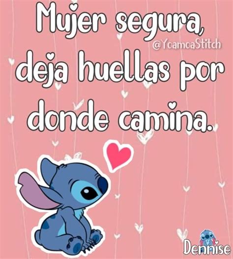 Pin De Yyomie En Stitch🩵💙 Frases Bonitas De Motivacion Frases