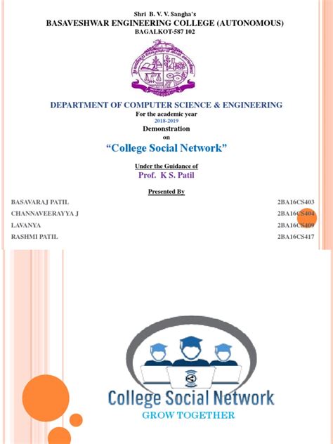 College Social Network Final Report Pdf Password Social Networking Service