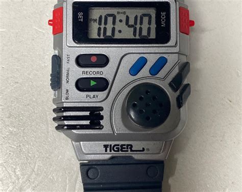Vintage 1996 Talkbabe By Tiger Digital Watch Lcd Voice Recorder Home Alone Plastic Watch Gift Him