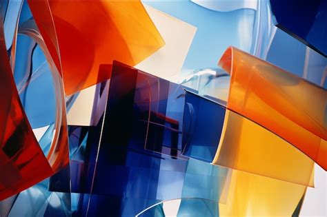 Abstract Synthesis Of Shapes And Colors Illustrating The Mental