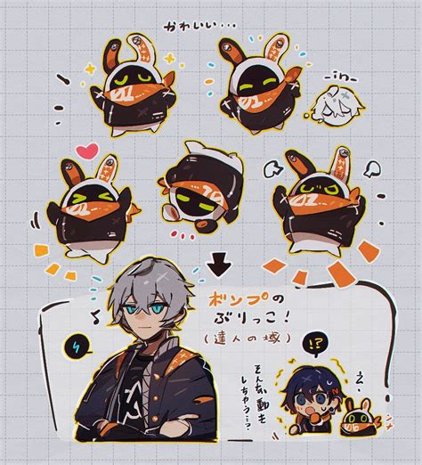 Belle Wise Eous And Bangboo 6 Zenless Zone Zero Drawn By