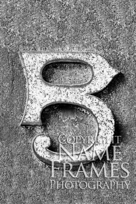 Number Six Poster Etsy