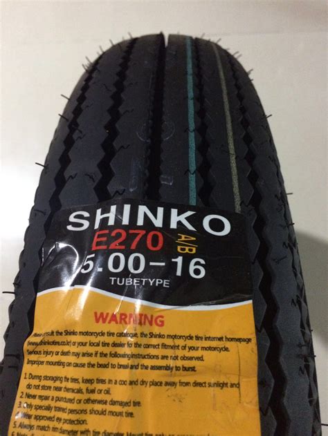 Brand New Shinko E270 Classic Motorcycle Tyre Motorcycles Motorcycle