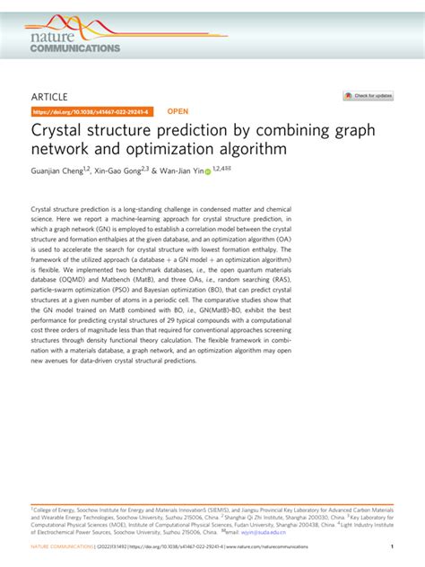 crystal structure prediction by combining graph network and