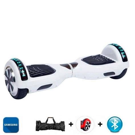 🏷️【tudo Sobre】→ Hoverboard Smart Balance Whell 65 Polegadas Branco Com Bluetooth Led Frontal