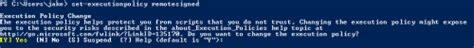 Powershell Script Cannot Be Loaded Because Running Scripts Is Disabled
