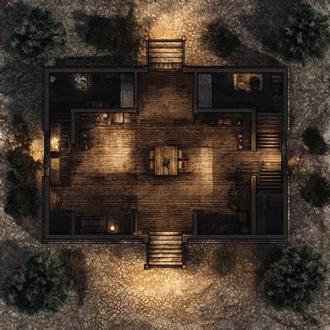 10 Cabin Battle Maps Dnd Battle Map Pathfinder Dandd Battlemap