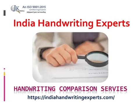 Ppt Handwriting Comparison Services India Handwriting Expert Powerpoint Presentation Id
