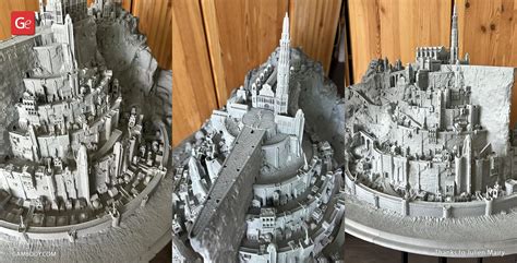 Minas Tirith Lotr 3d Models And Stl Files Gambody