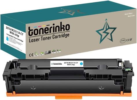 Tonerinko Premium Replacement Toner Cartridge Compatible With Hp 207a