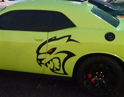 Hellcat Srt Decal Sticker Tribal Dodge Challenger Charger 58 Off