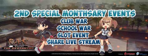 Special Monthsary Events... - RAN Online PH: The Beginning | Facebook