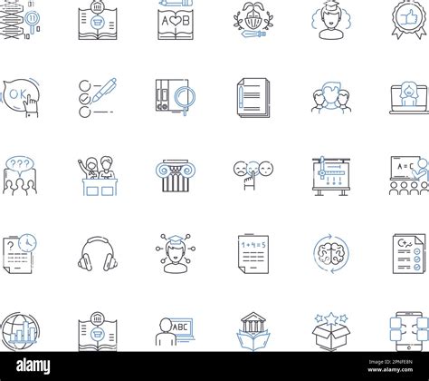 Insight Line Icons Collection Understanding Clarity Perception Enlightenment Wisdom