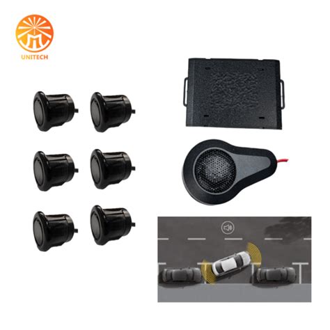 Front And Rear Parking Sensor Kits 6 Sensors System Unitechsensor