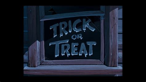The Many Title Sequence Variants To Trick Or Treat 1952 Donald Duck