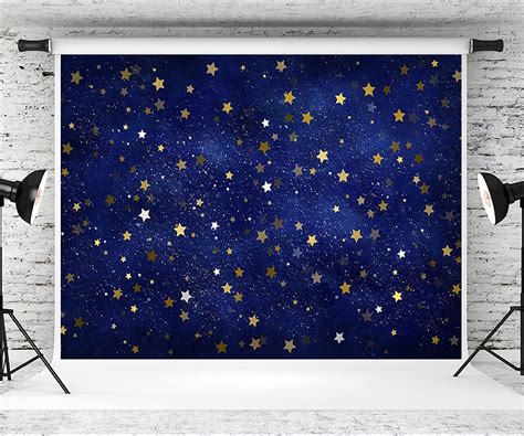 Kate 7×5ft Blue Stars Backdrop Evening Starry Photo