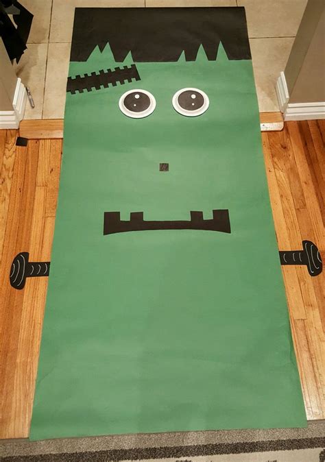 Classroom Door Decor Monster Face Design