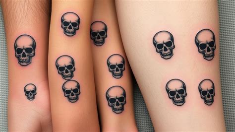 15 Skull Minimal Tattoos That Are Badass And Bold