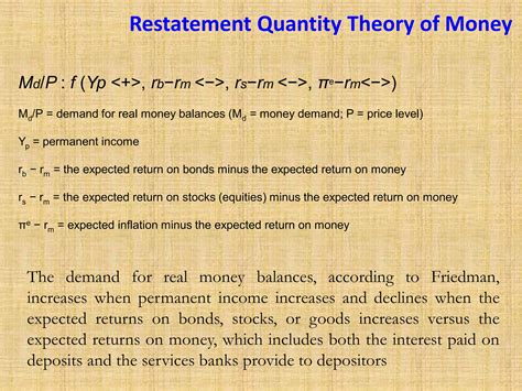 Quantity Theory Of Money Pdf