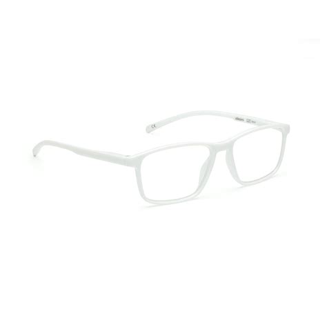 Utr0098 White Rectangular Reading Glasses Utilissimi