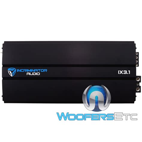 Incriminator Audio Ix3 1 Monoblock 3000w Amplifier