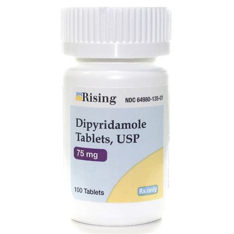 Dipyridamole 75mg Rx Products