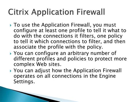 Ppt Citrix Application Firewall Powerpoint Presentation Free Download Id 1691001