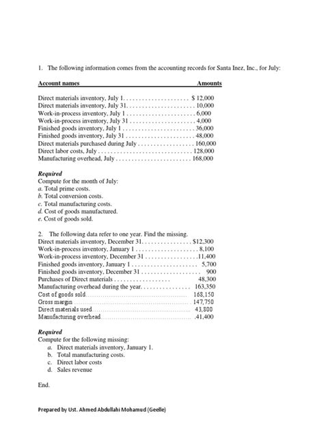 Chapter 2 Problems To Be Solve Pdf