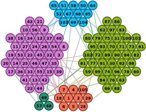 The Obtained Community Structure By Nsga Iii—ccm With Highest