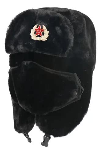 Gorro Ruso Ushanka Invierno Esquí Frío Pelaje Suave Nobleza Envío Gratis