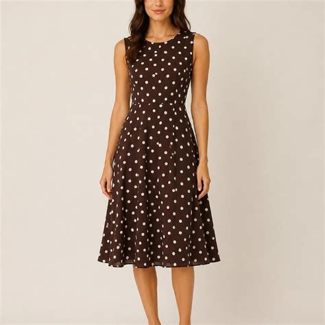 Pretty Woman Polka Dot Dress Etsy