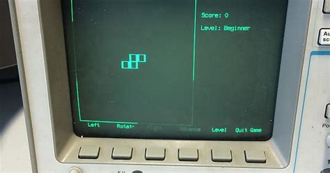 Hp 54600b Oscilloscope Tetris Easter Egg Album On Imgur