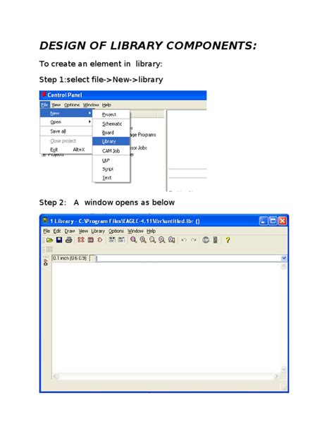 a step by step guide to creating library components in electronics design software pdf