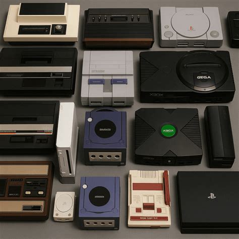 Every Games Console By Generation