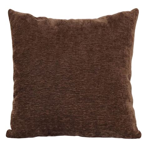 Reese Brown Chenille Throw Pillow 24