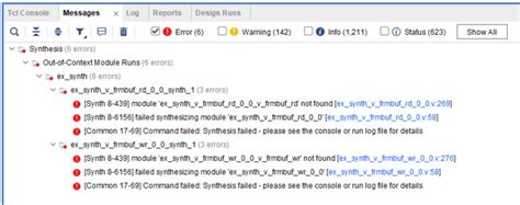Vivado 20211 Video Framebuffer Ip Not Synthesizing