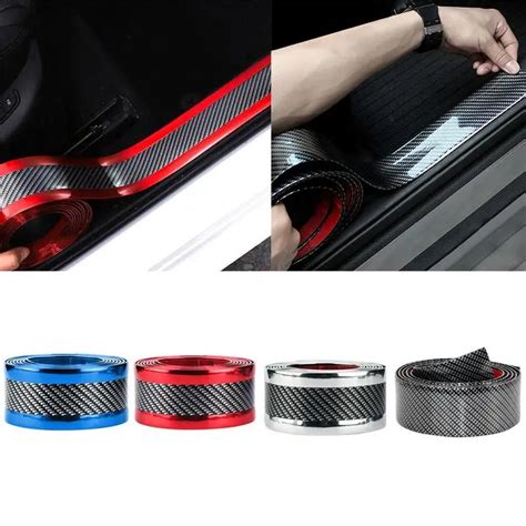 고무 스타일링 도어 씰 프로텍터 상품 5d 탄소 섬유 자동차 스티커 기아 Bmw 마쓰다 현대 자동차 액세서리스타일링 몰딩