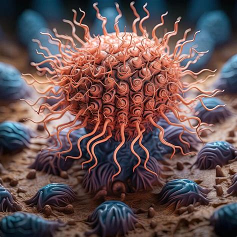 Premium Ai Image The Cell Is The Core Of The Structure Of A Virus In