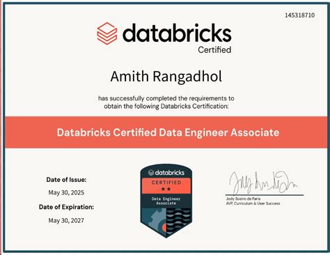 Databricks Dataengineering Databrickslearning Certification