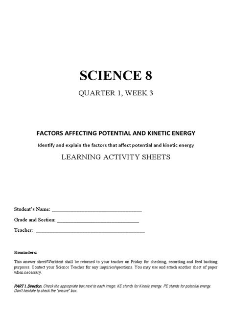Sci 8 Q1 W3 Final Pdf Physical Sciences Physics