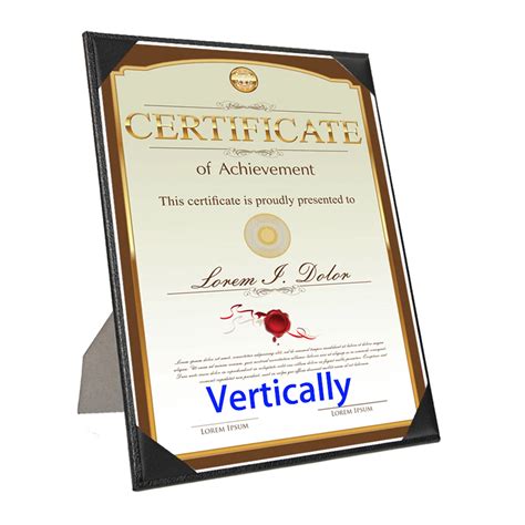 85x11 Tabletop Display Diploma Document Certificate Frames For Wall