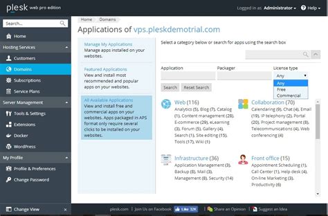 Ease Of Use With Plesk Control Panel Experts Exchange
