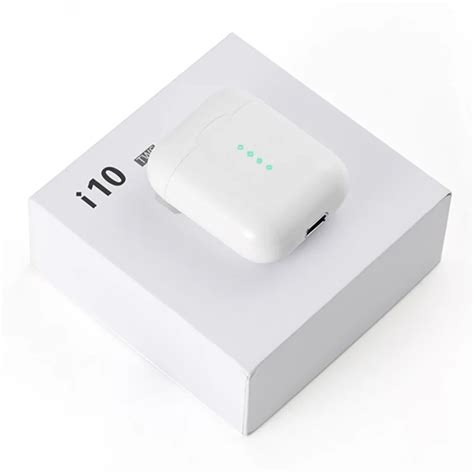 Новые i10 tws беспроводные i10tws наушники с сенсорным управлением ...