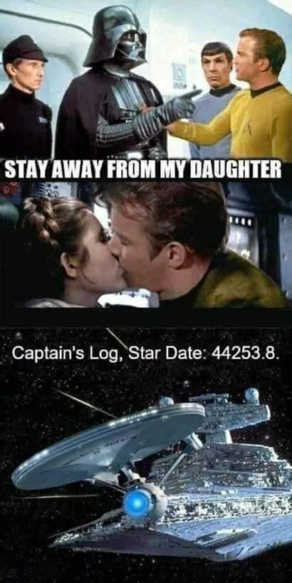 A Tuesday Crossover Star Trek Funny Star Wars Cast Star Wars Jokes