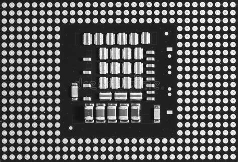 Black And White Photo Processor Texture Close Up Stock Image Image Of Pattern Industry 152213347